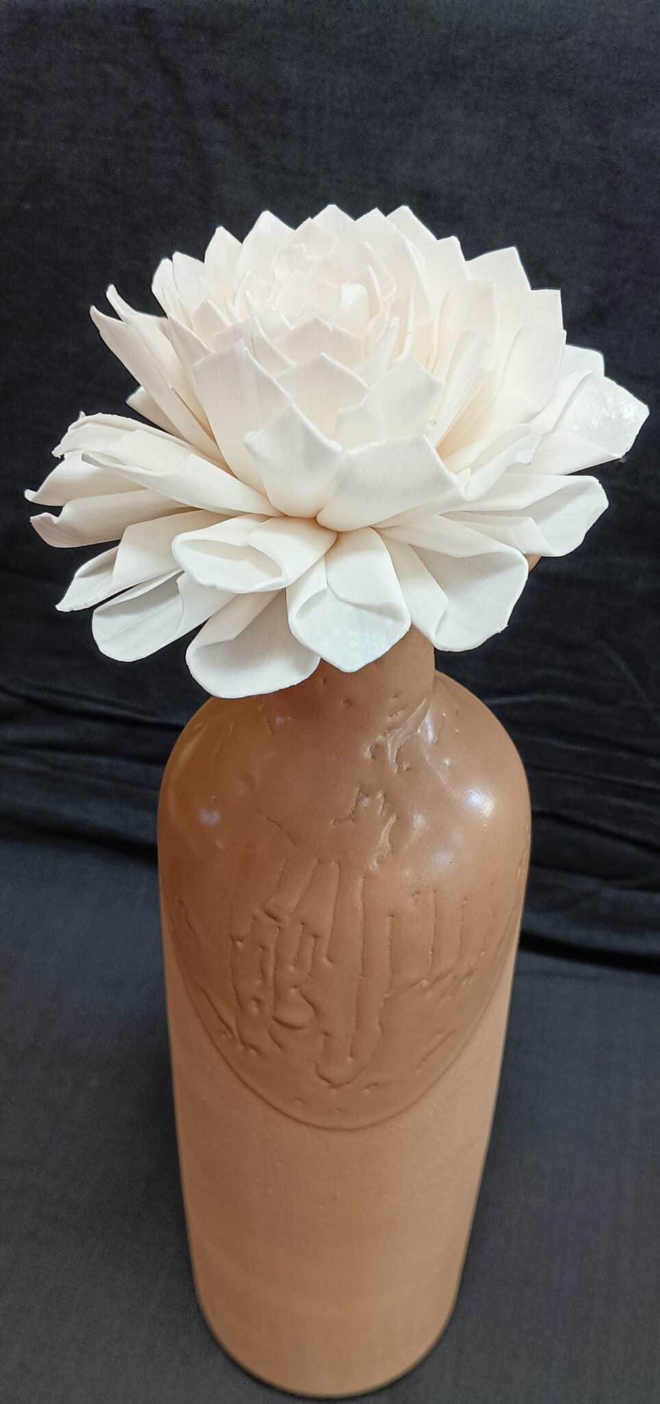 Shola Flowers with Stem – Set of 2 - premium quality Shola wood